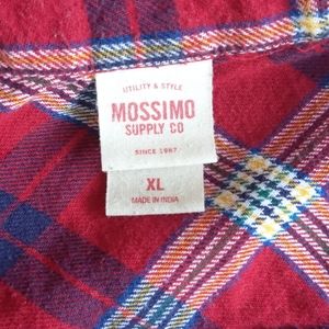 Mossimo Supply Co. | Tops | Mossimo Womens Plaid Flannel Shirt Xl ...